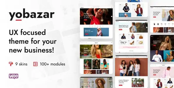 Yobazar v1.6.4 – Elementor Fashion WooCommerce Theme - indonesiaWP.com • No 1 Download Plugin ...