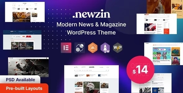Newzin – WordPress Newspaper & Magazine Theme 1.0.2 - indonesiaWP.com ...