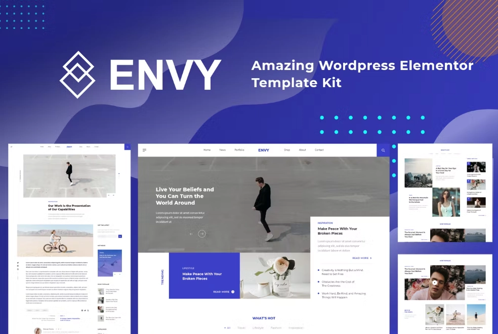 Envy – News Magazine Elementor Template Kit - indonesiaWP.com • No 1 Download Plugin dan Theme ...