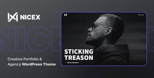 Nicex v1.1.0 – Creative Portfolio Theme - indonesiaWP.com • No 1 Download Plugin dan Theme ...