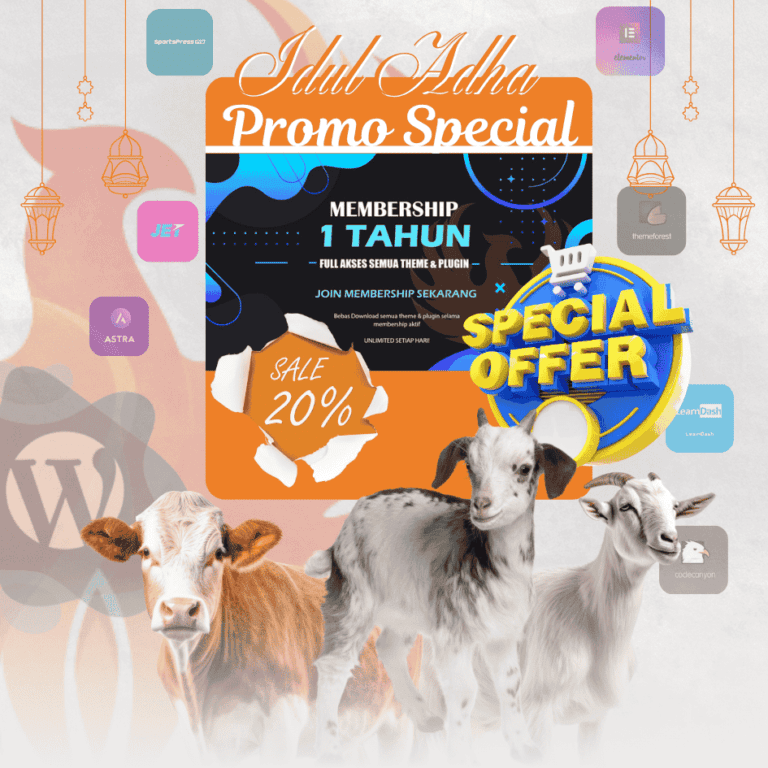 Promo - indonesiaWP.com • No 1 Download Plugin dan Theme Wordpress Premium Indonesia