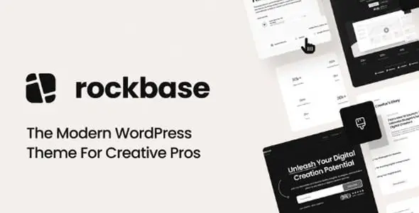 Rockbase v1.2.1 – The Modern WordPress Theme For Creative Pros - indonesiaWP.com • No 1 Download ...